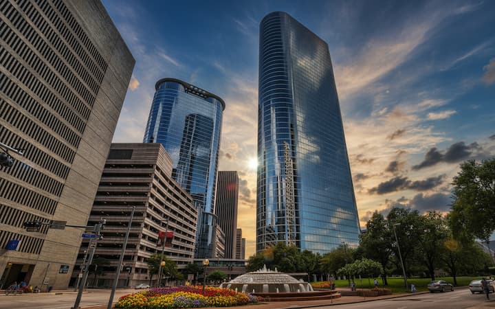 Inside Houston’s Chevron Building Auditorium